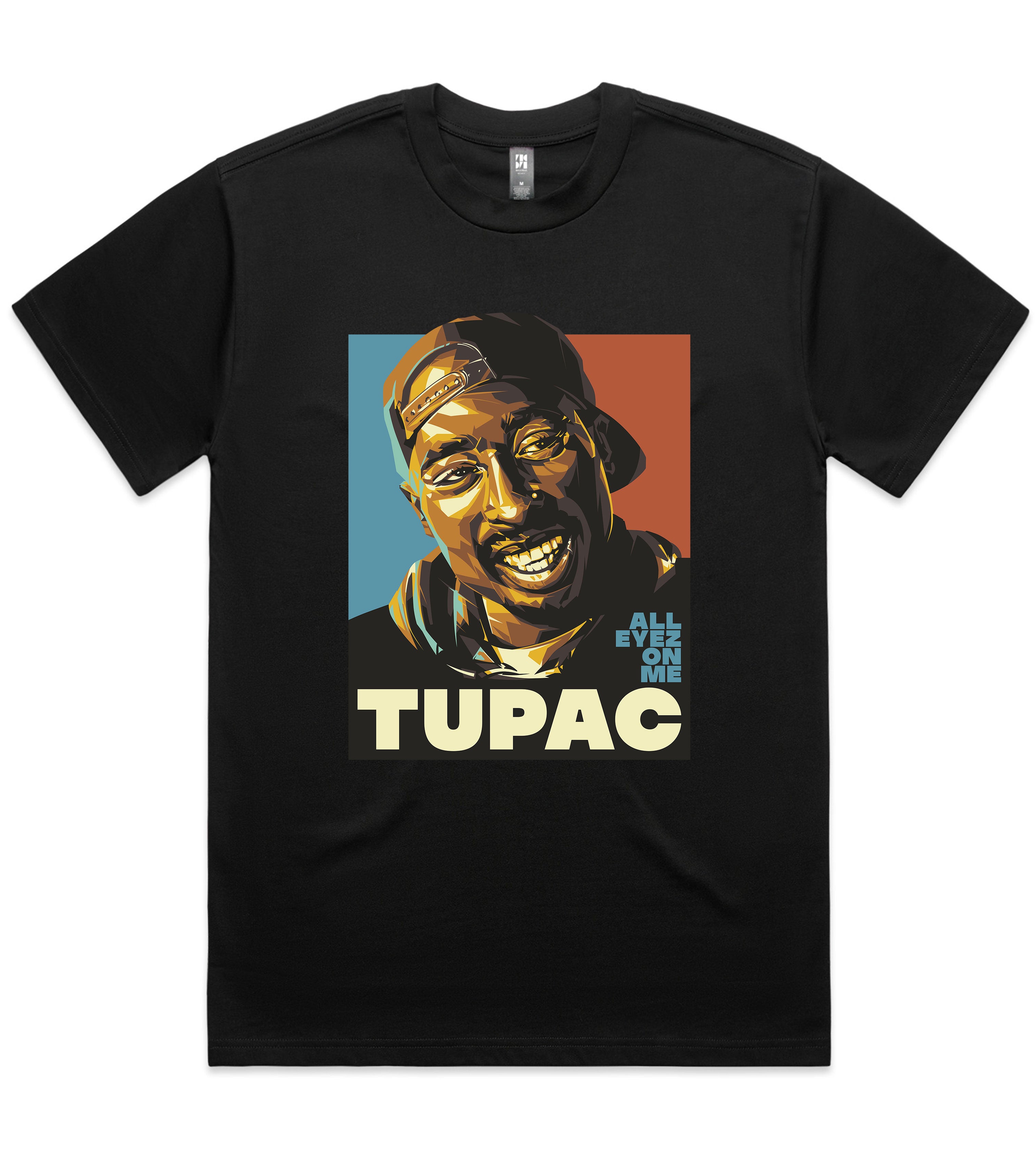 Tupac AS Color T Shirt for Urban Fashion | Pressed to Impress